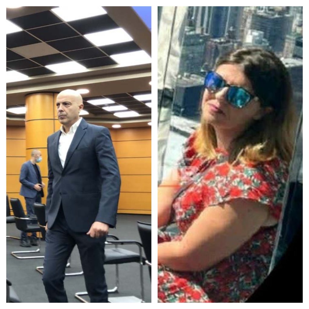 Dy nga fytyrat e DREJTËSISË së RE, Elsa Gjeli dhe Olsi Dado (Kapanonet ...